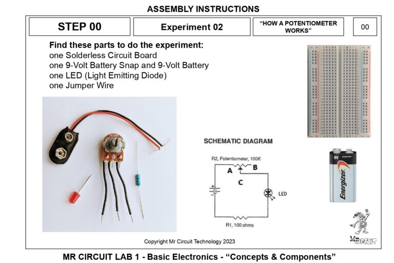 MC1-02 Mr Circuit Lab 1 – Experiment 2 “How a Potentiometer Works ...
