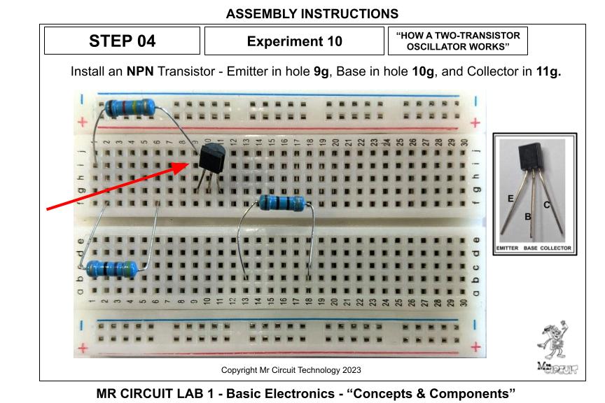 MC1-10 Mr Circuit Lab 1 – Experiment 10 “How a Two-Transistor ...