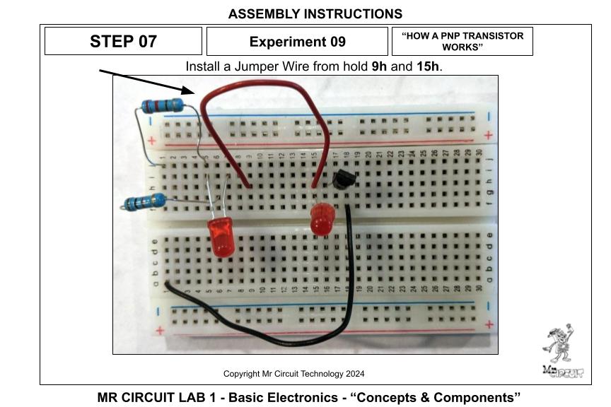 MC1-09 Mr Circuit Lab 1 – Experiment 9 “How a PNP Transistor Works ...